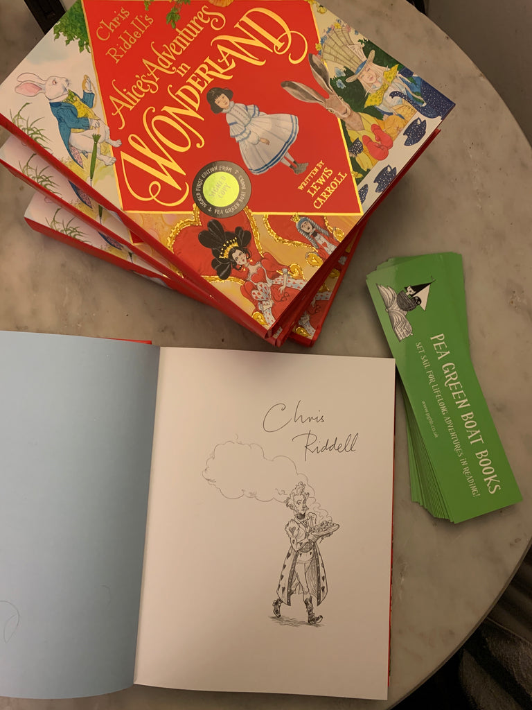 Chris Riddell's Alice's Adventures in Wonderland - 1st Edition, Si ...