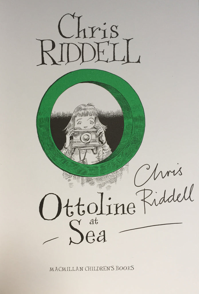 Ottoline at Sea - Signed by Chris Riddell – Pea Green Boat Books